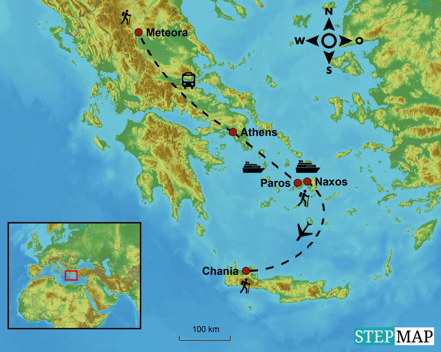Greek Islands Walking & Food Tour - Southern Exposure Tours